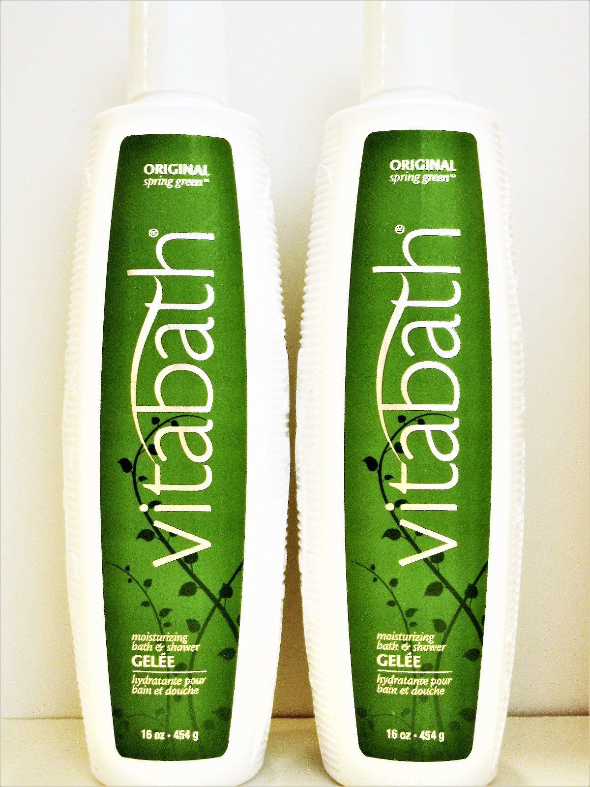 VITABATH Original SPRING GREEN Moisturizing Bath Shower GELEE 16 oz/454 ...