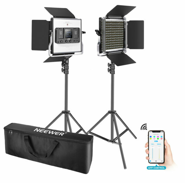 Neewer 660 LED Video Light With App Control Photography Lighting Kit ...