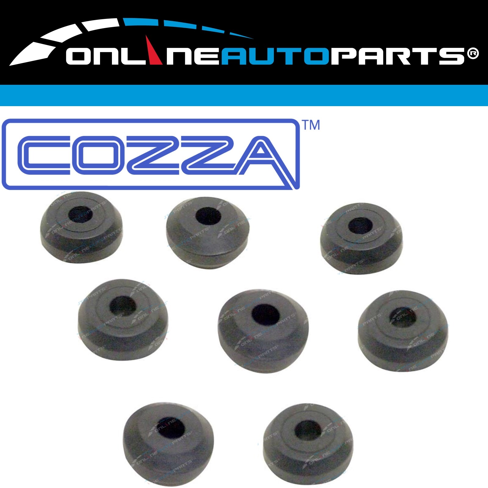 8 Rubber Front Sway Bar Link Bushes for Holden Calais Commodore VT 1997 ...