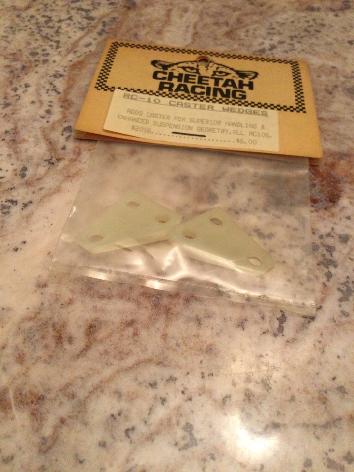 Vintage Cheetah 2016 RC10 Caster Wedges Team Associated RC Car Buggy ...