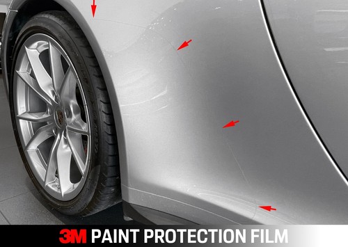 2012-2016 Porsche 991 911 3M Paint Protection Film Clear Stone Guard ...