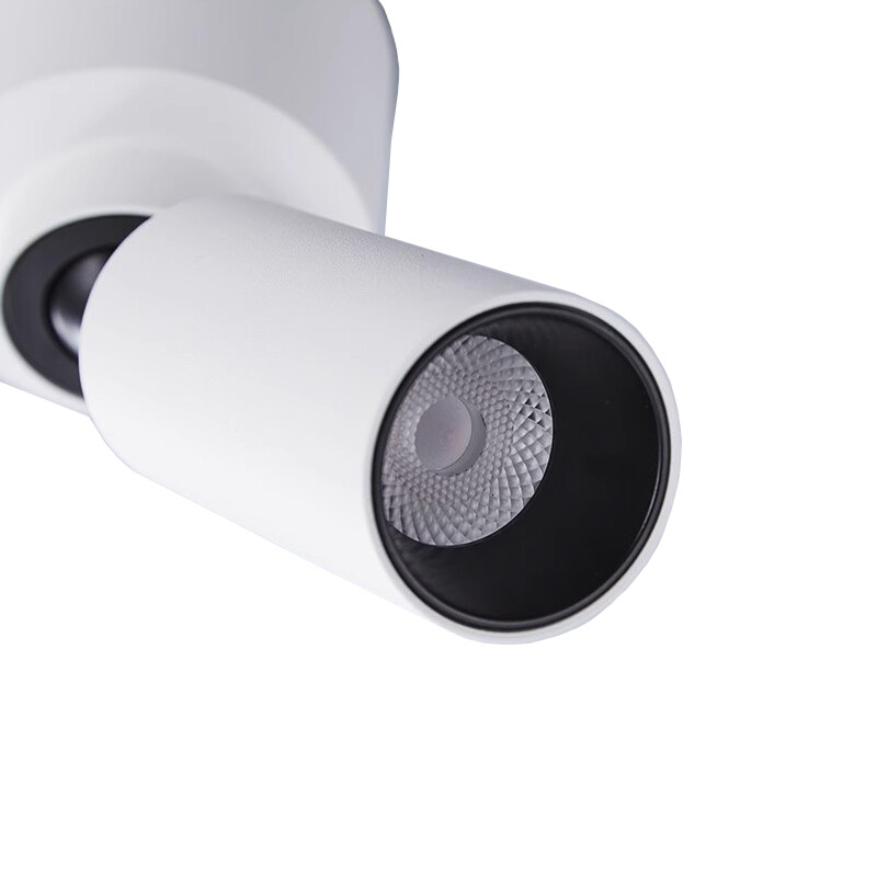 Dimmable/N 3W COB LED Ceiling Light Fixture Focus Spotlight Rotatable ...