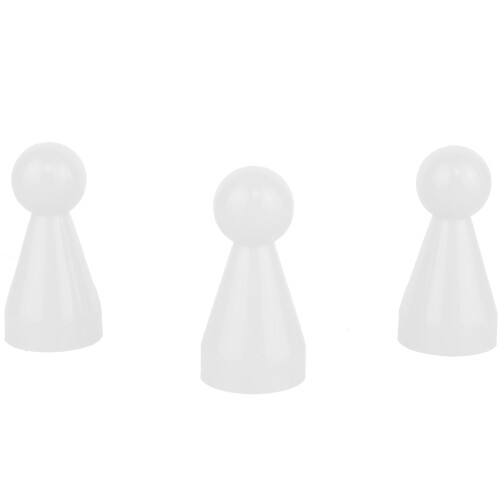 Halma Cone - Pawn - White - Ks - 20 X 40 MM | eBay