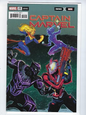 🔑CAPTAIN MARVEL #22 Coello Fortnite 1st App of Sora Marvel (2020) NM or ...