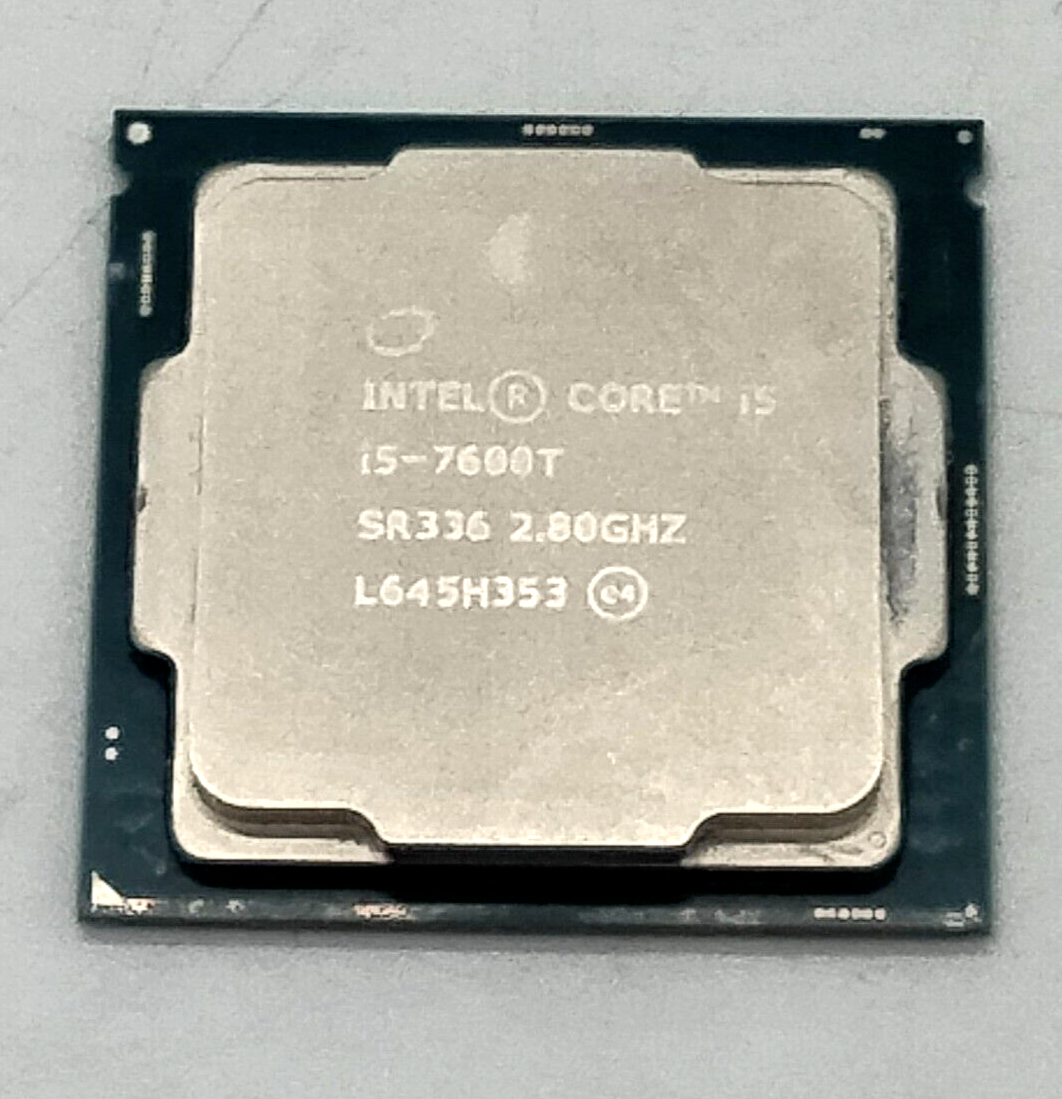 Intel Core i5-7600T SR336 2.8GHz 35W LGA 1151 6MB Cache 8GT/s CPU ...