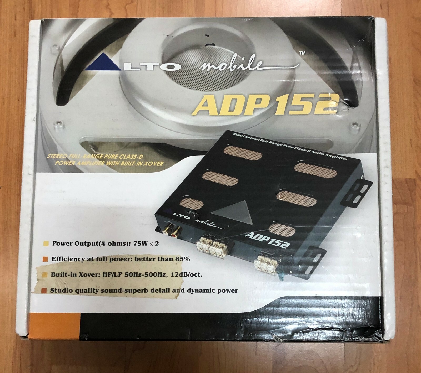 Alto Mobile ADP 152 Power Car Amplifier with Built-In Xover | eBay