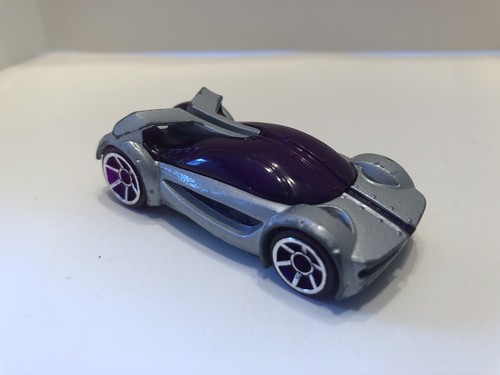 Hot Wheels Iridium Accelerators McDonald's Happy Meal Toy Silver 1/64 ...