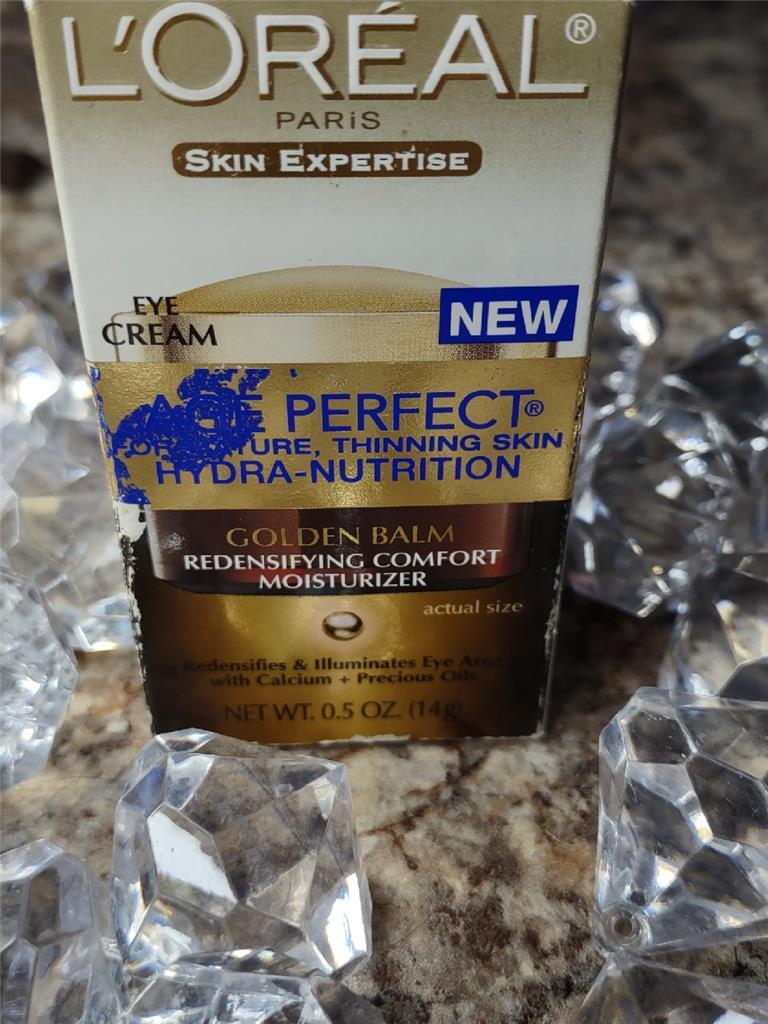L'OREAL Age Perfect GOLDEN BALM Eye Cream Loreal .5 Fl. Oz/ 14g ...