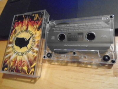 RARE PROMO Def American preview CASSETTE TAPE Trouble SLAYER south of ...