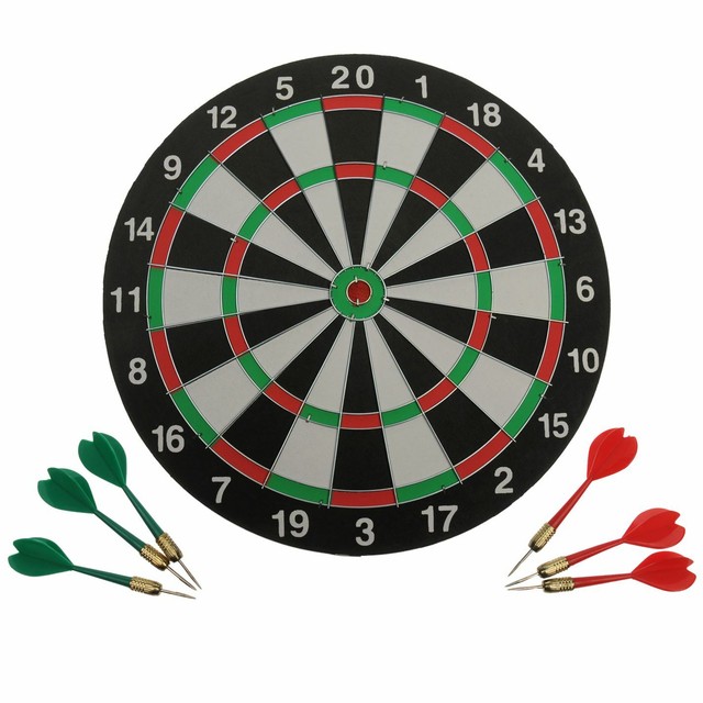 Unicorn 12" Mini Dart Board With Darts. for sale online | eBay