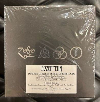 Led Zeppelin Definitive Box Set SHM-CD Collection 2008 81227990466 | eBay