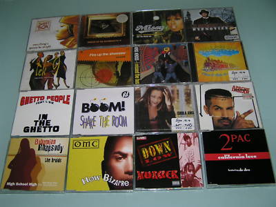 LOT DE 16 - Hip Hop, Pop Rap,RnB/Swing CD Maxi-Single | eBay