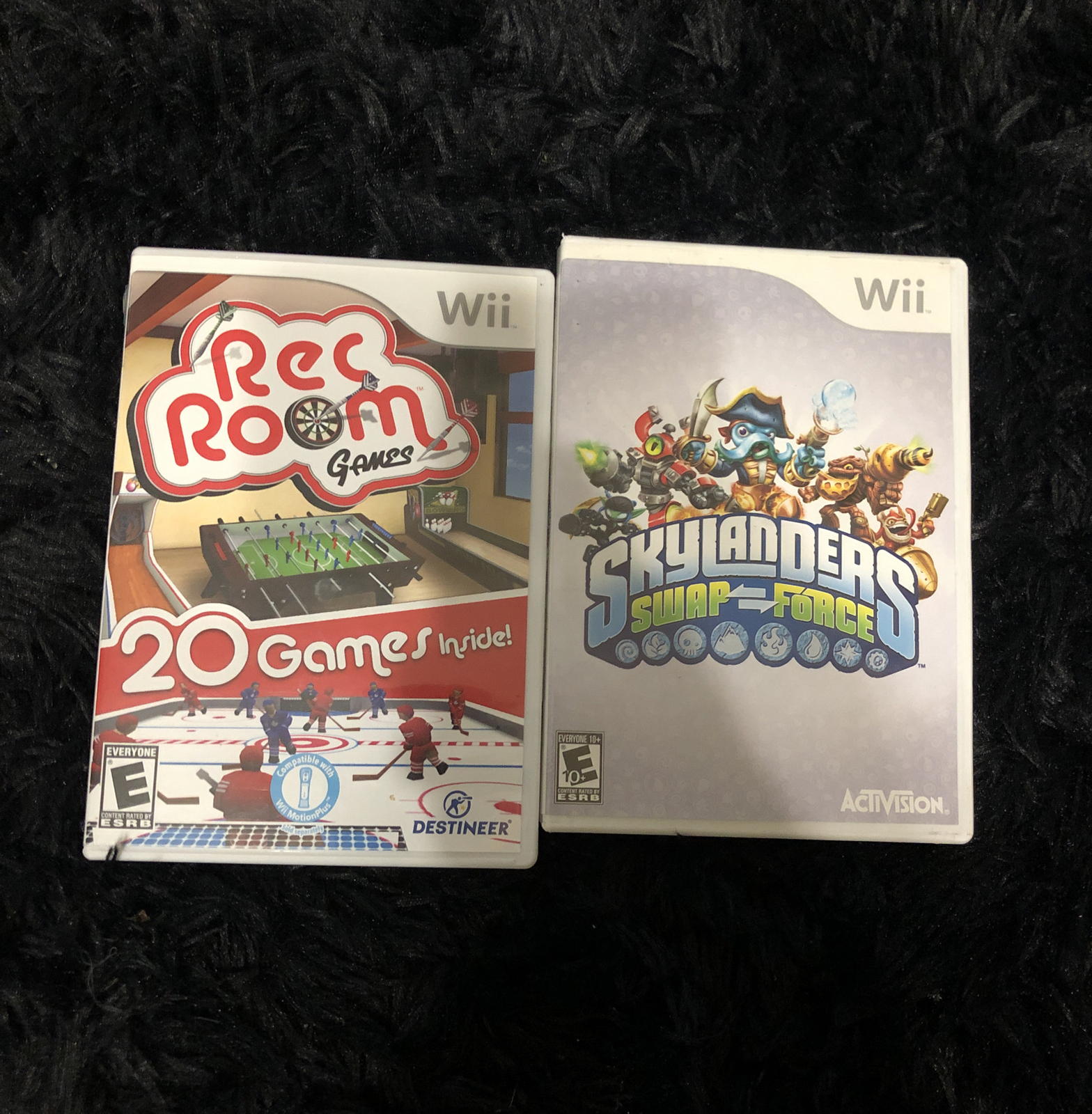 Skylanders swap force Nintendo Wii Rec room games a lot of 2 | eBay