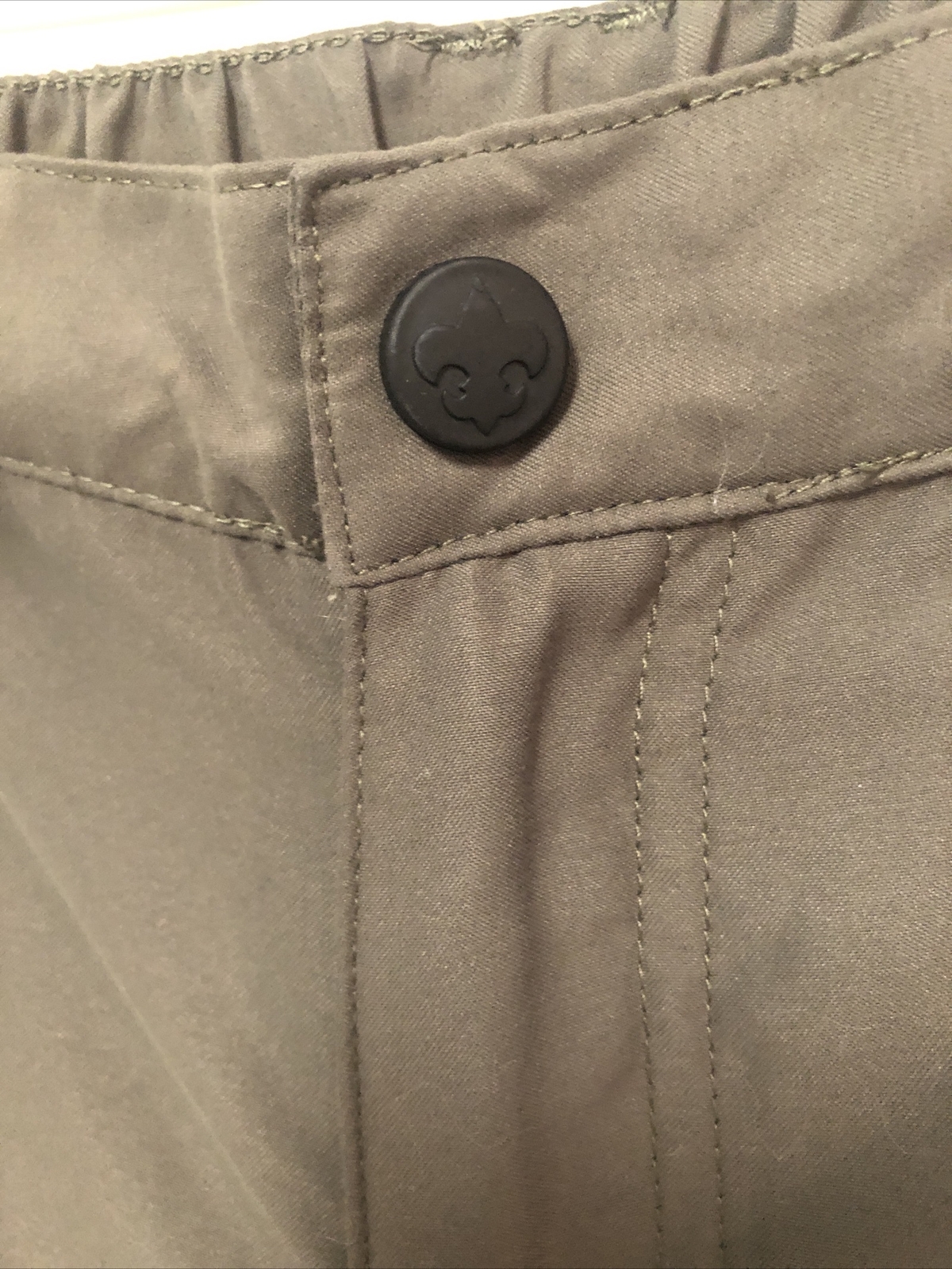 BSA Boy Scout Green Uniform Switchback Pants Polyeste… - Gem