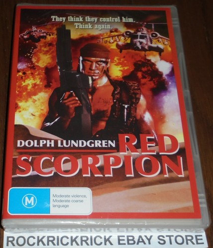 RED SCORPION DVD DOLPH LUNDGREN, M. EMMET WALSH REGION 4 BRAND NEW ...