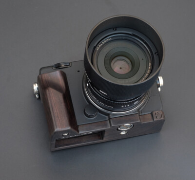 Ebony Walnut Wood Camera L Grip Holder For Sigma fp FPL Handmade Handle ...