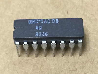 (1 PC) PMI DAC-08AQ Digital Analog Converter, Single, 8 Bit, 16 Pin ...