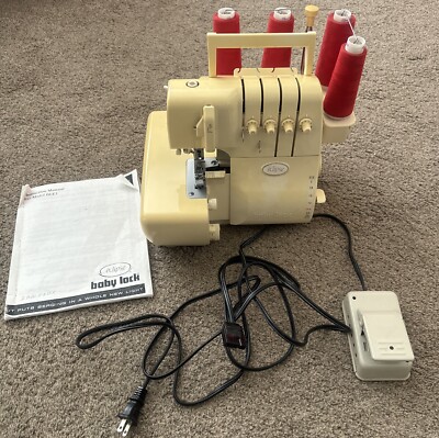 Baby Lock Eclipse Serger BLE1 High Quality Machine(TESTED WORKS GREAT ...