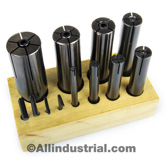 All Industrial 8 Pc, High Precision Expanding Arbor Set Mandrels 1/4 ...