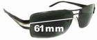 SFx Replacement Sunglass Lenses fits Prada SPR65H - 61mm Wide | eBay