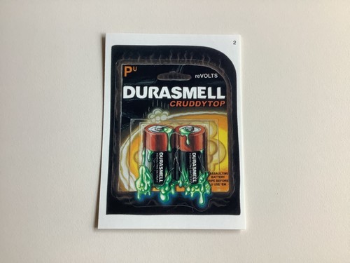 DURACELL BATTERY 2005 TOPPS WACKY PACKAGES CARD PARODY, #2 STAR TREK ...