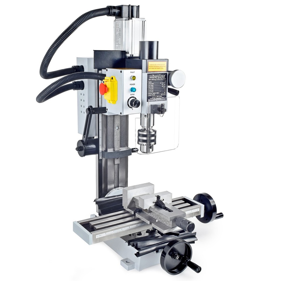 MicroLux® High Precision Heavy Duty R8 Miniature Milling Machine | eBay