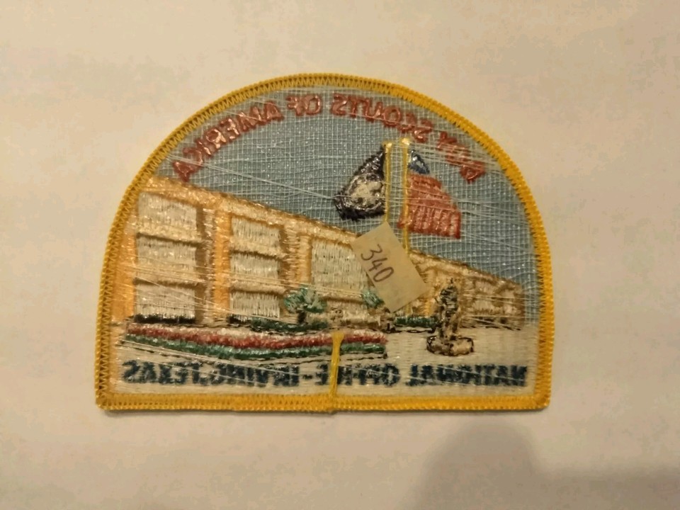 Boy Scout,Shoulder patch from National office in Irvine,TX. Its like ...
