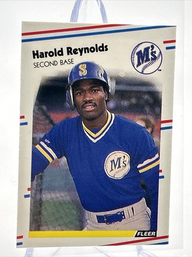 1988 Fleer Classic MINI Harold Reynolds Baseball Card #53 Mint FREE ...