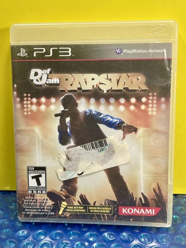 Sony PlayStation 3 Def Jam Rap Star Video Game Complete PS3 Game | eBay