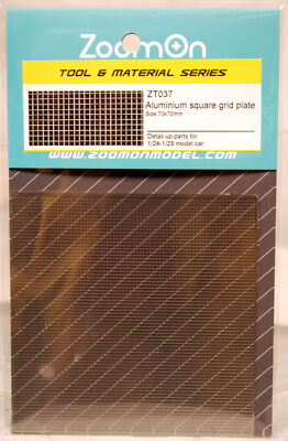 ZoomOn ZT037 Aluminium Square Grid Plate 70x70 mm fotogeätzt 1:24 | eBay.de