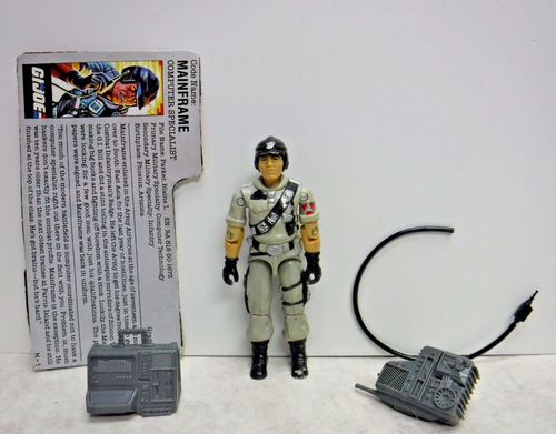 Mainframe G.I. Joe Hasbro Vintage 1986 4" Figure W/ Card 112023AST-A8 ...