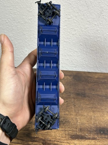 TYCO HO Scale “Morton Salt” Hopper Cargo Model Train Car VINTAGE ACFX ...