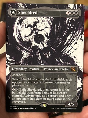 MTG Showcase Sheoldred The True Scriptures March of the Machine 0297 NM ...