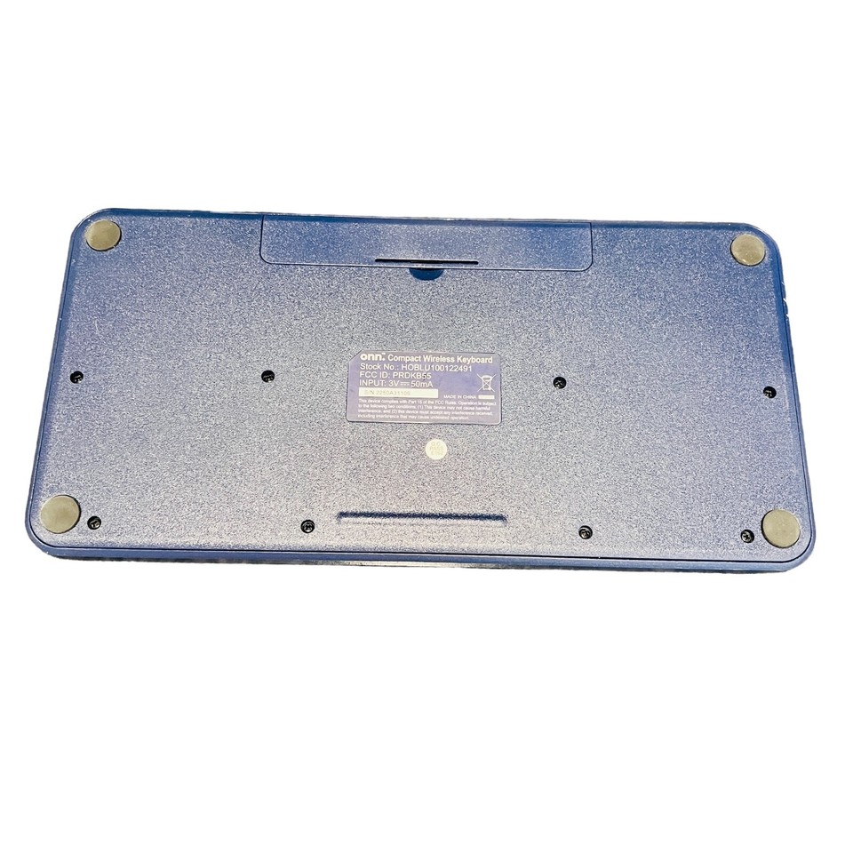 SURF ONN. COMPACT WIRELESS KEYBOARD Blue | eBay