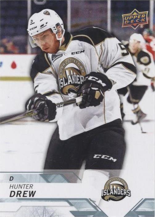 2018-19 Upper Deck CHL - Hunter Drew #162 (RC) for sale online | eBay