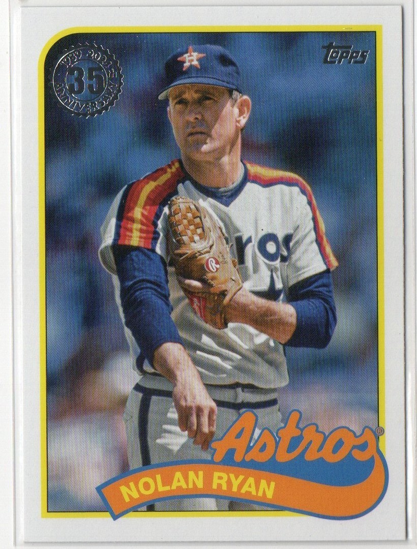 Nolan Ryan 2024 Topps Retro 1989 Insert Card #89B-83 | eBay