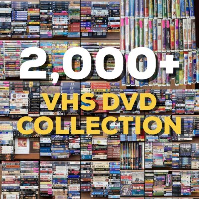 2k VHS DVD Movie Collection BLACK DIAMOND DISNEY RARE Horror Tape OOP ...