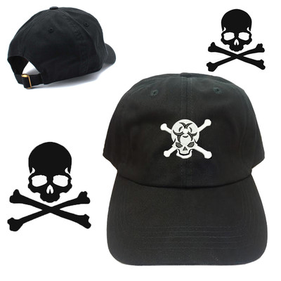 Novelty Design Biohazard Tribal Skull head 100% Cotton Baseball Cap ...