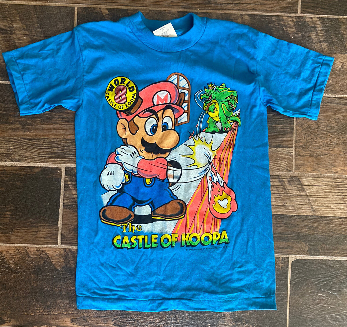 Vintage 1990 Super Mario Brothers Castle of Koopa Kid… - Gem