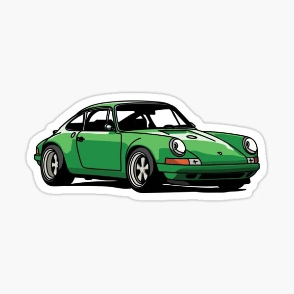 Porsche Turbo Sticker