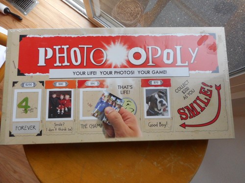 Sealed NEW Photo Opoly Board Game Your Life! Your Photos! Your Game ...