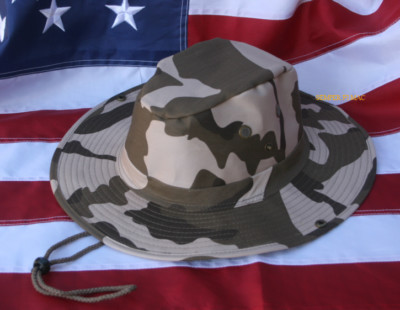 XL BOONIE HAT SPECIAL OPS BROWN CAMOFLAUGE US ARMY NAVY AIR FORCE ...