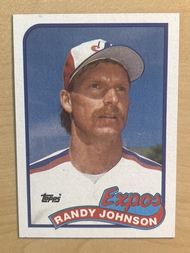 Randy Johnson 1989 Topps Rookie Card #647, NM-MT | eBay