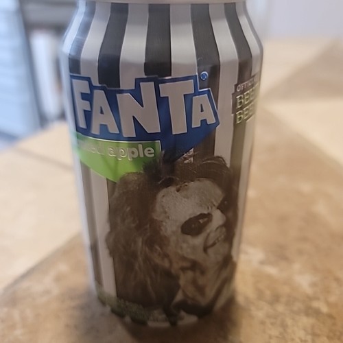 Beetlejuice Fanta Haunted Spiced Apple Soda Pop 12oz Can Official Movie ...