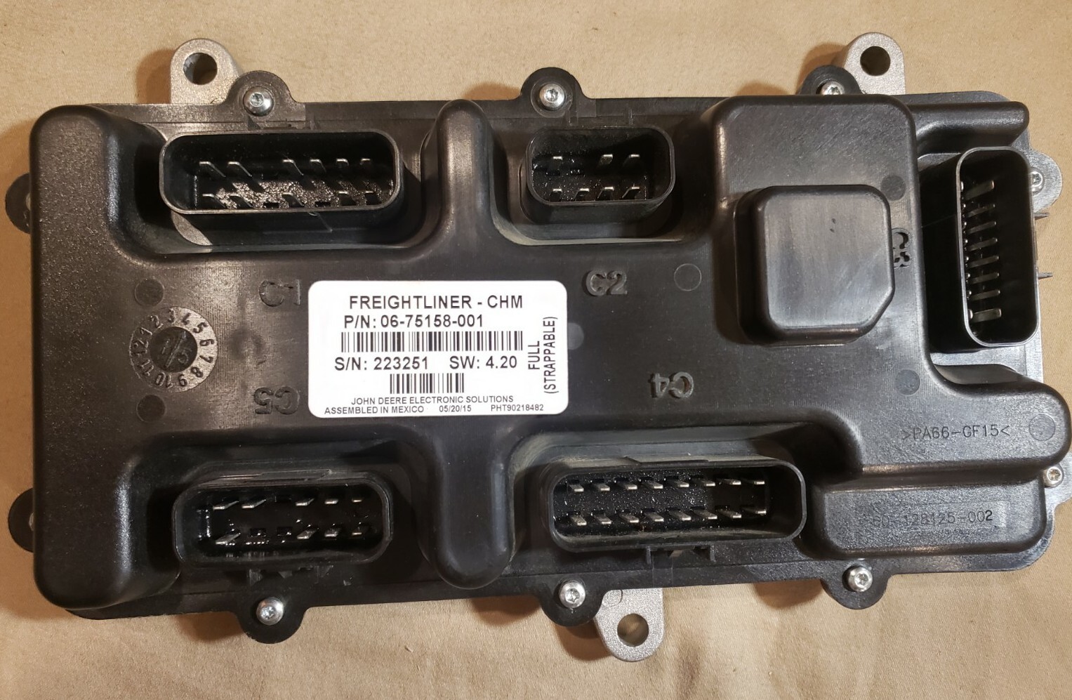 Freightliner Electronic Chassis Control Module 06-75158-001 From 2014 ...