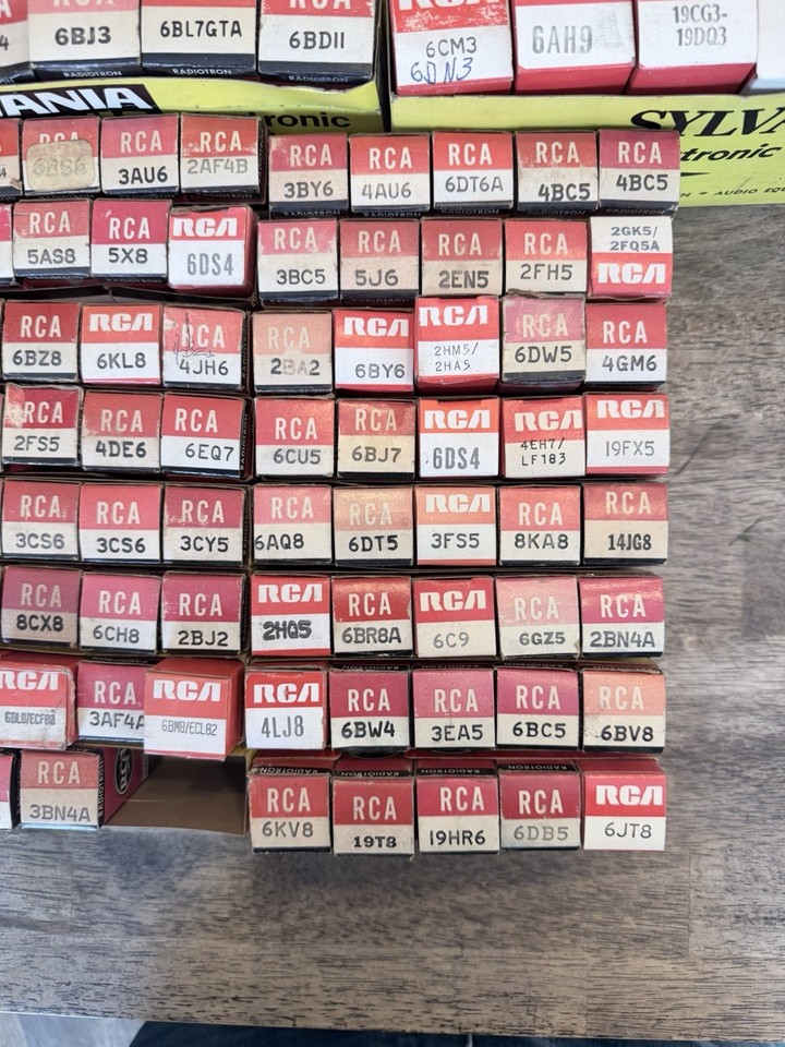 Lot of RCA 109 Electronic Vacuum Tube New Old Stock | eBay