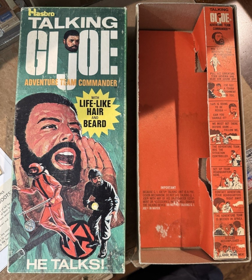 1964 Has to Vintage Talking G.I Joe Adventure Team COMANDER ORIGANAL ...
