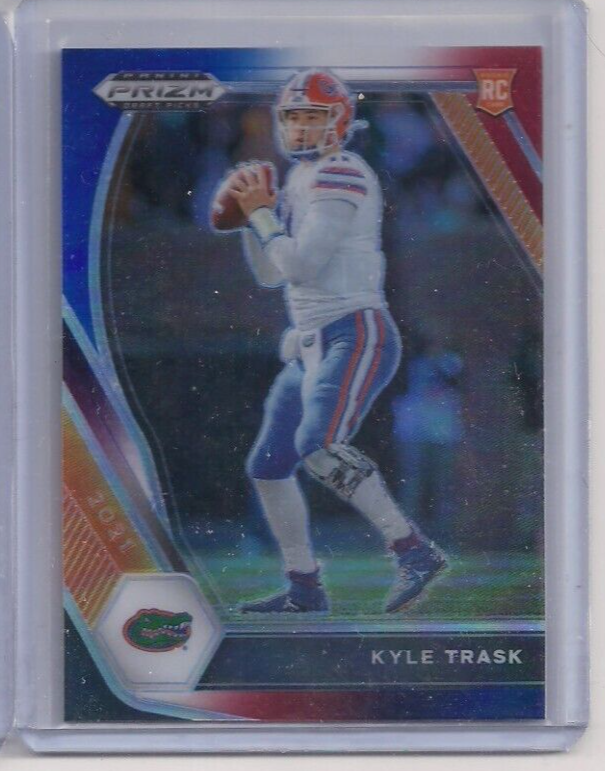 2021 Panini Prizm Draft Red White Blue Prizm Kyle Trask RC | eBay