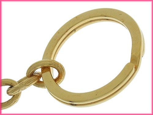 Chanel key ring Key holder Logo Gold Woman Authentic Used Y1919 | eBay