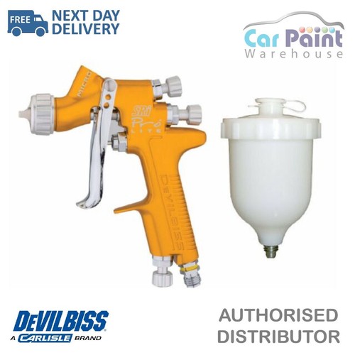 DeVilbiss SRI Pro Lite 0.6mm Fluid Tip MC1 Air Cap Spray Gun Paint Car | eBay